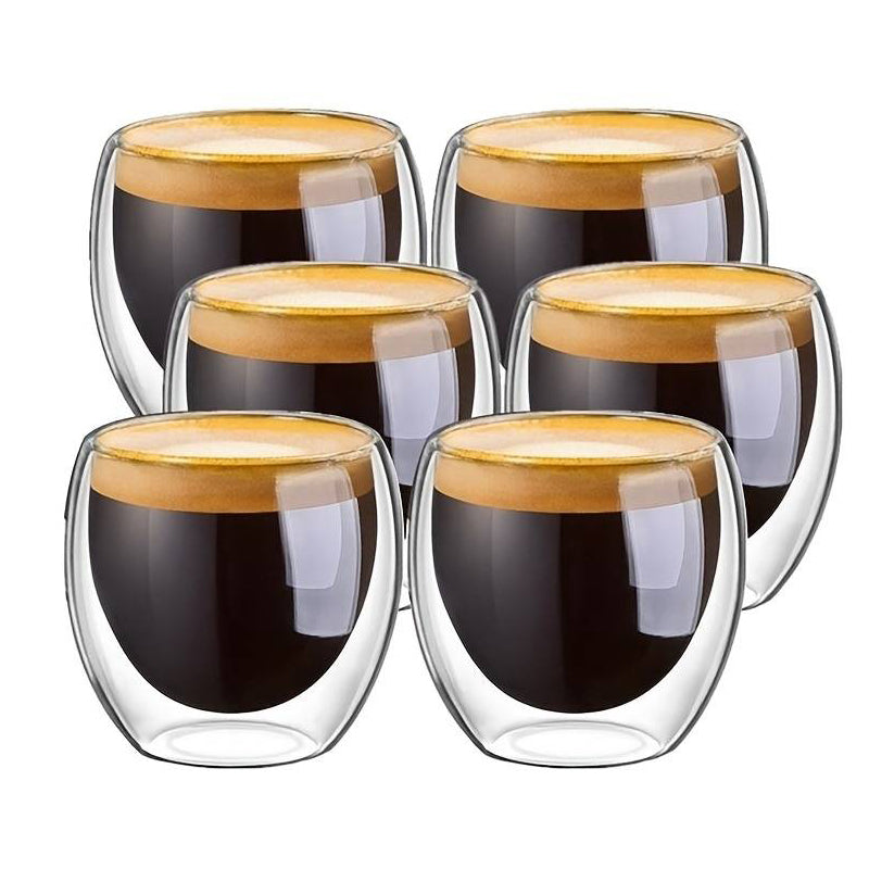 Espresso Gläser Doppelwandig - 6er Set